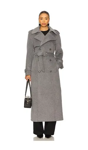 Simkhai Rumi Belted Long Coat