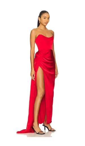 Katie May Bita Gown - Red