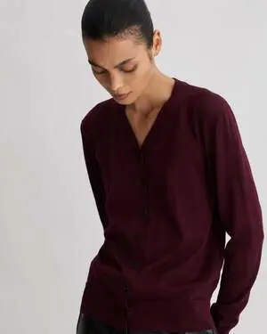 Veronica De Piante Katie Merino Wool Cardigan
