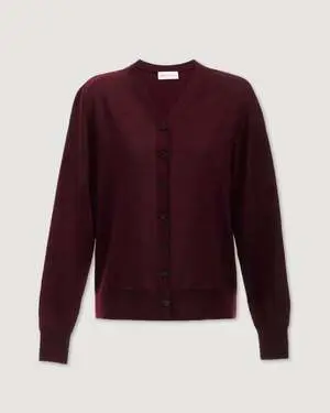 Veronica De Piante Katie Merino Wool Cardigan