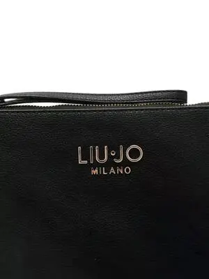 Liu Jo Logo Plaque Zip Clutch