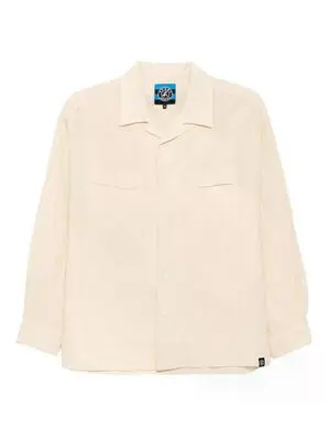 AGNES B. Seersucker Shirt - Neutrals
