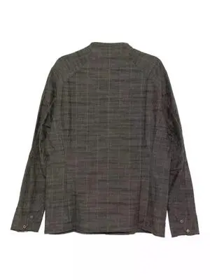 DEVOA Textured Cotton Shirt - Grey