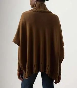Ralph Lauren Cashmere-blend Cape Sweater