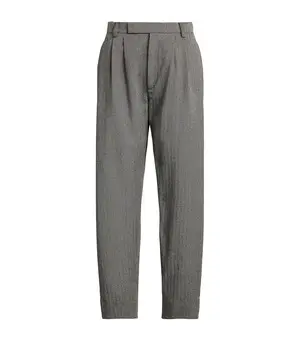 Ralph Lauren Wool-blend Herringbone Trousers