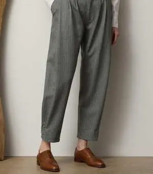 Ralph Lauren Wool-blend Herringbone Trousers