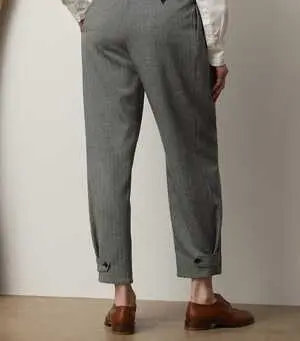 Ralph Lauren Wool-blend Herringbone Trousers