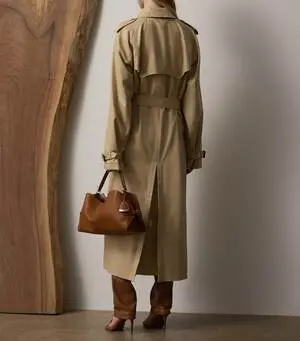 Ralph Lauren Silk-cotton Trench Coat