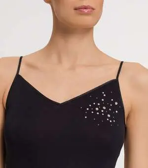 Hanro Embellished Cotton Camisole