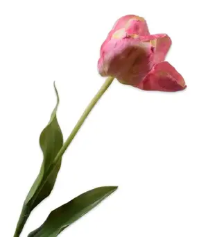 SILK-KA Artificial Tulip Flower - Pink