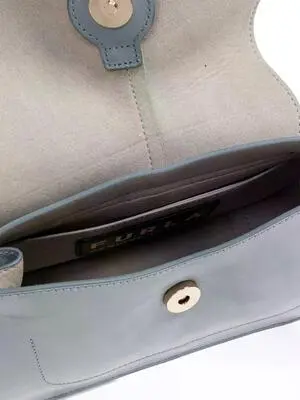 Furla Mini Leather Flow Tote - Blue
