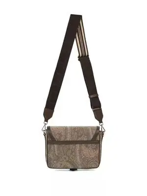 Etro Paisley-pattern Messenger Bag - Brown