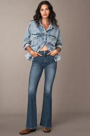 MOTHER Mid-rise Flare Jeans