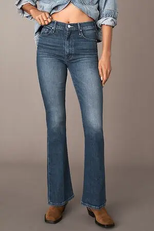 MOTHER Mid-rise Flare Jeans