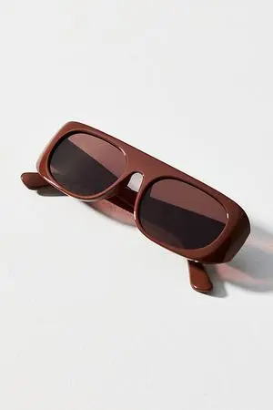 ELITE EYEWEAR Flat Rectangle Sunglasses