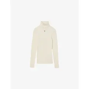 Sandro Long-sleeve Wool Blend Jumper