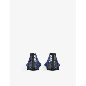 Christopher Esber Minette Mesh Ballet Flats - Blue/dark