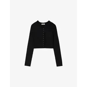 Sandro Cropped Knitwear For Women