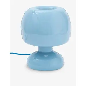 HOME STUDYO Freddy Ceramic Table Lamp - Sky Gloss