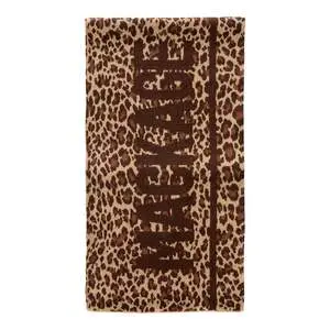Mackage Juno-a Jacquard Leopard Knit Scarf - Cheetah