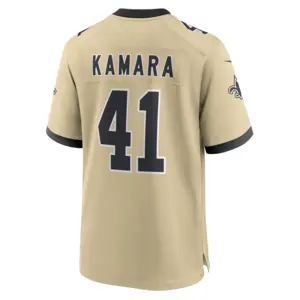 Nike Alvin Kamara New Orleans Saints Nfl Game Jersey - Yellow