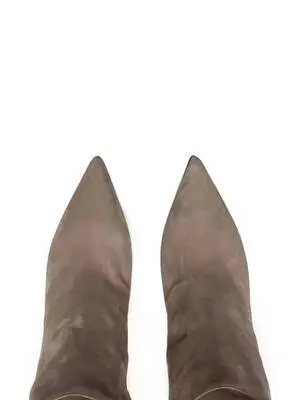 JIMMY CHOO Alizze 85mm Pointed-toe Knee-high Boots