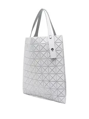 Issey Miyake Prism Plus Geometric-pattern Tote Bag - Grey