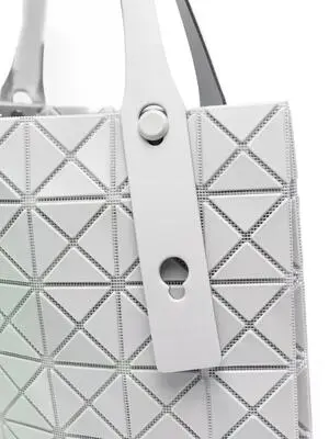 Issey Miyake Prism Plus Geometric-pattern Tote Bag - Grey