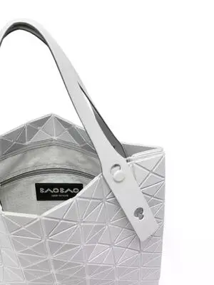 Issey Miyake Prism Plus Geometric-pattern Tote Bag - Grey