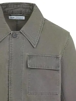 Our Legacy Dutch Button-fastening Pocket Overshirt