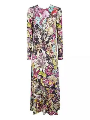 La DoubleJ Floral-print Maxi Dress