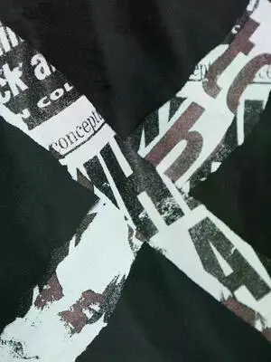 Off-White Arrow-print Swim Shorts