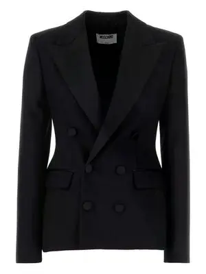 Moschino Double-breasted Wool Blazer