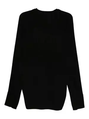 DEVOA Panelled Cotton Jumper