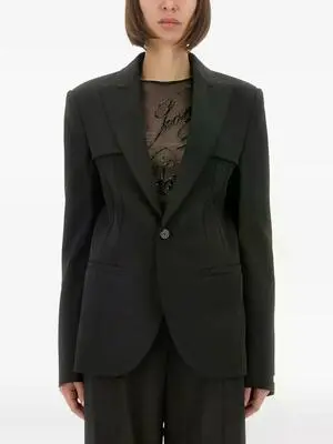 Jean Paul Gaultier Notched Lapel Blazers For Women