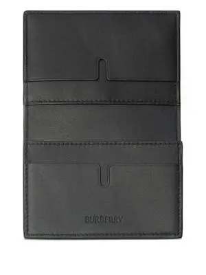 Burberry Check-pattern Knight-detail Cardholder