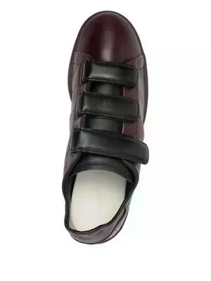 Y3 Stan Smith Leather Sneakers - Red