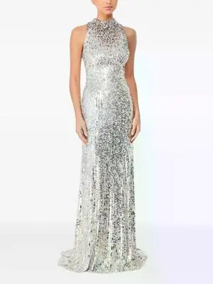Jenny Packham Sequin-embellished Maxi Dress