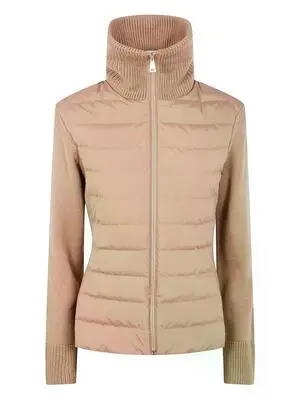 Moncler Quilted Knit Padded Jacket