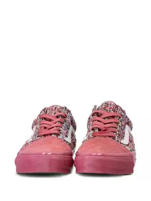 VANS Old Skool Tweed-pattern Low Top Sneakers