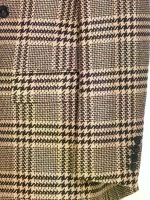 Saint Laurent Double-breasted Checked Blazer