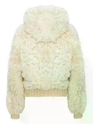 BIGARDINI Danica Hooded Shearling Jacket