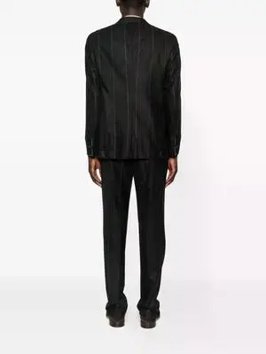 Eleventy Pinstripe Wool-blend Suit