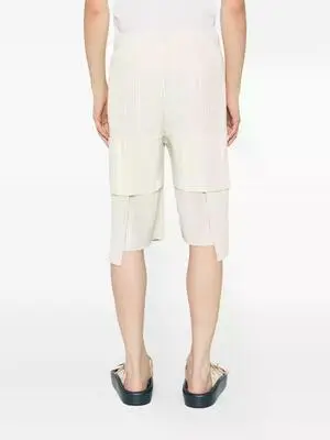 Issey Miyake Pleated Multi-pocket Shorts