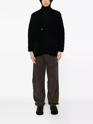 DEVOA Cable-knit Cardigan