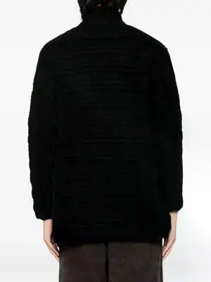 DEVOA Cable-knit Cardigan