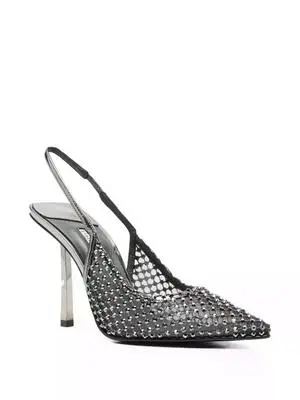 LE SILLA 100mm Embellished Slingback Heeled Pumps