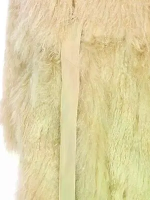 SWORD 6644 Belted Fur Coat