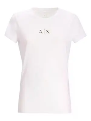 Armani Exchange Straight Hem T-shirts For Women