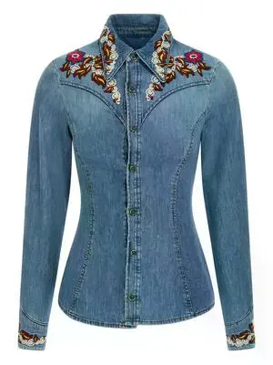 Roberto Cavalli Embroidered Tops
